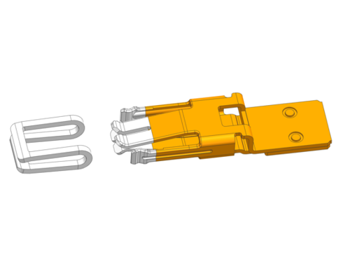 6.3 HP 180°Female Terminal - KSE