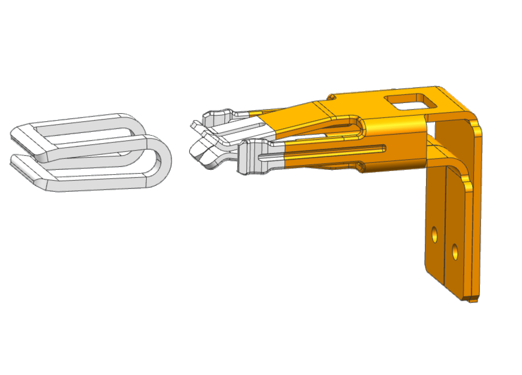 6.3 HP 90°Female Terminal - KSE